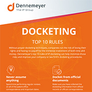Dennemeyer | IP Efficiency Toolkit
