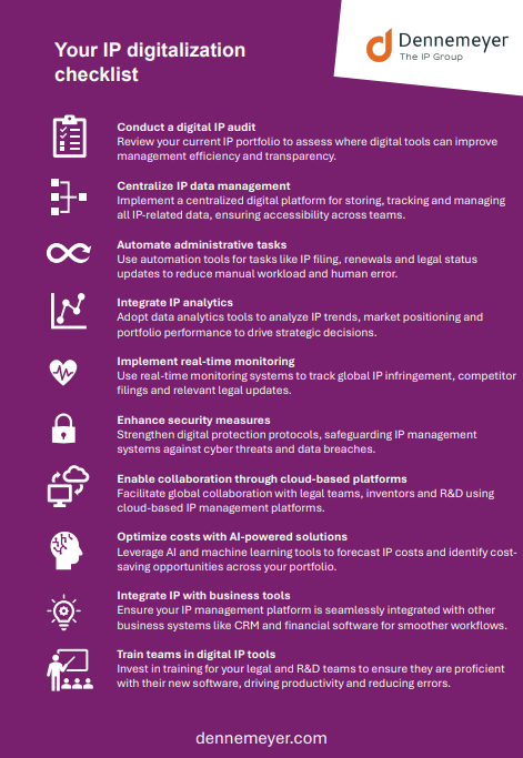 Dennemeyer | IP Digitalization Toolkit